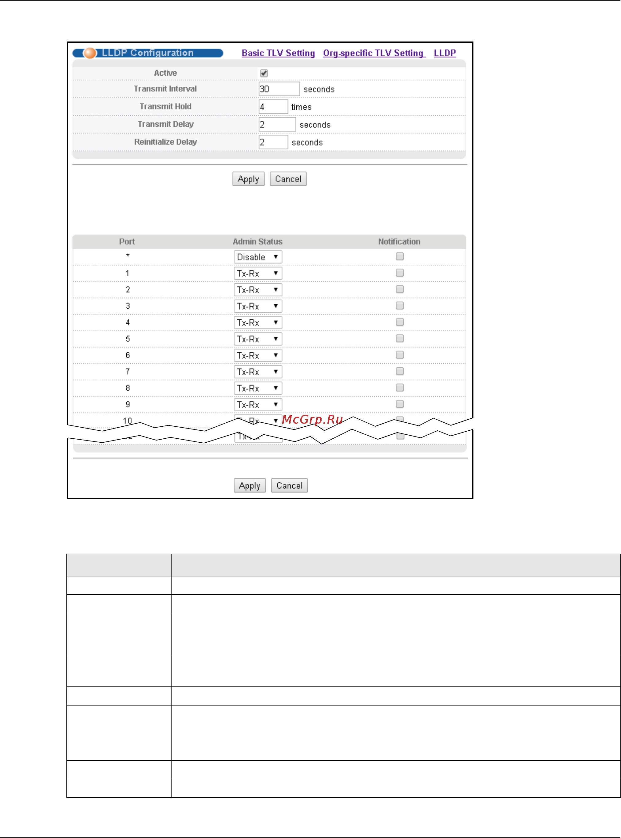 Zyxel XGS3700-24 [288/431] Chapter 34 link layer discovery protocol lldp