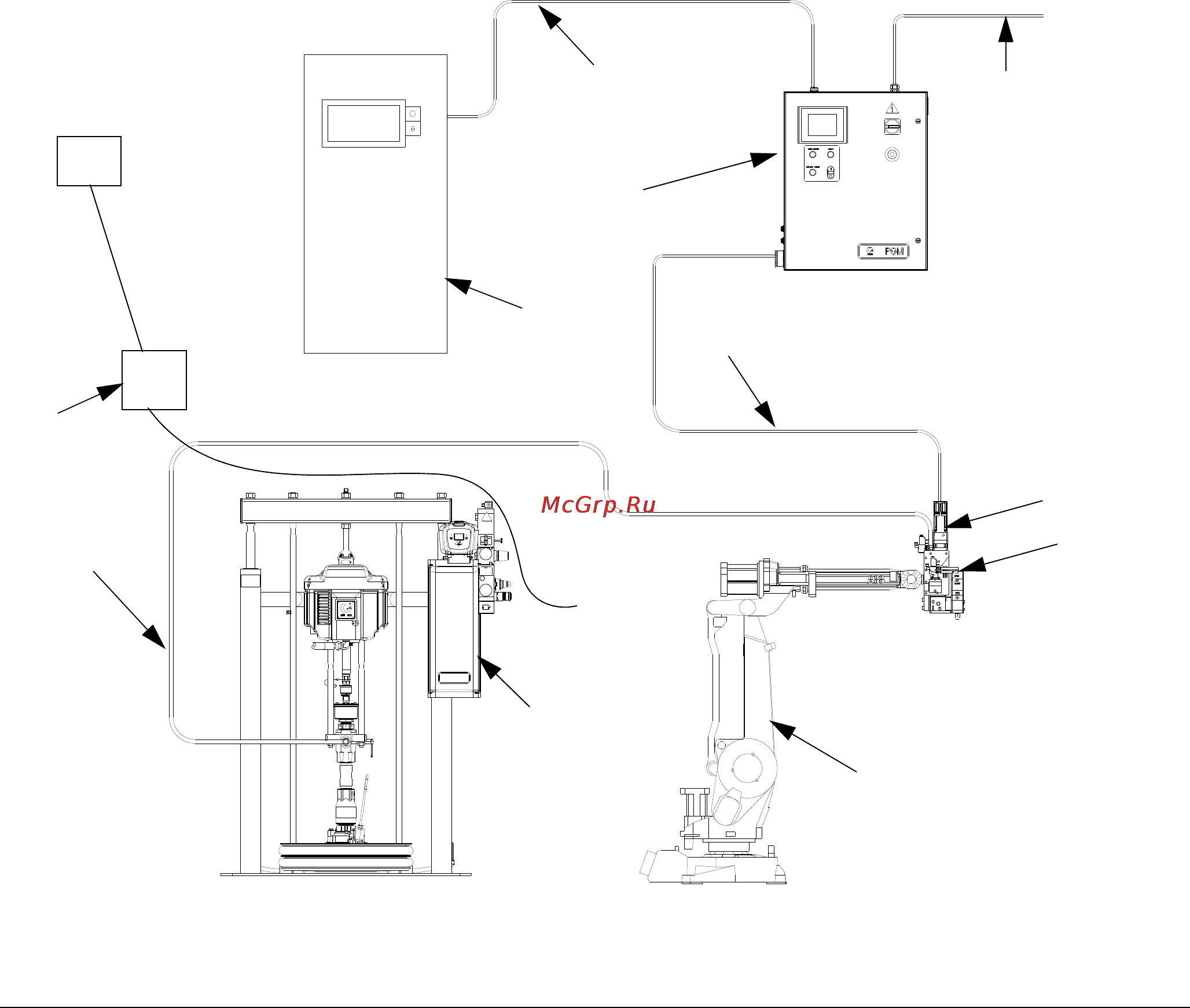 Graco PGM [10/103] Typical ambient system installation