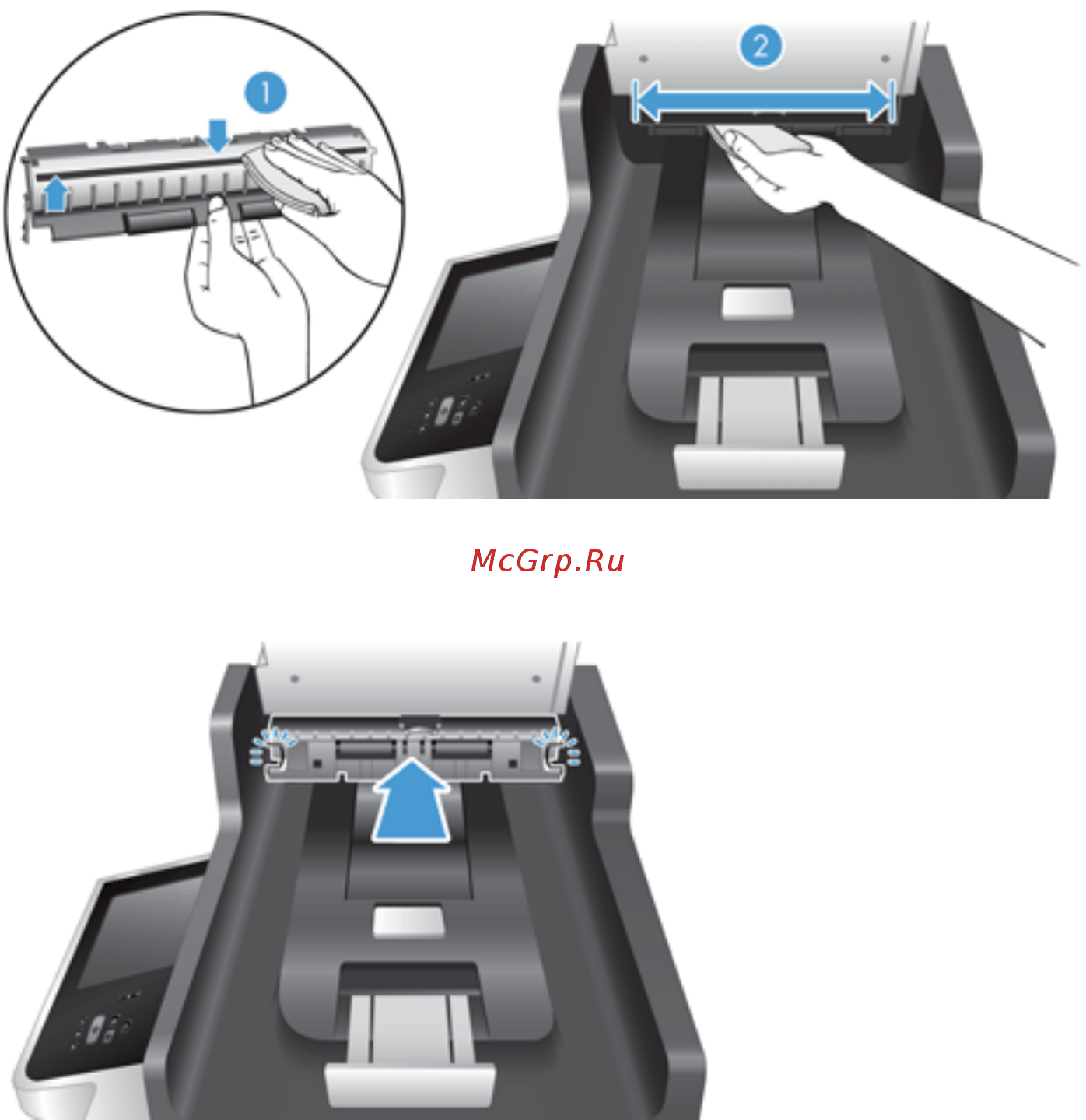 HP Scanjet Enterprise 8500 FN1 Инструкция по эксплуатации онлайн [87/ ...