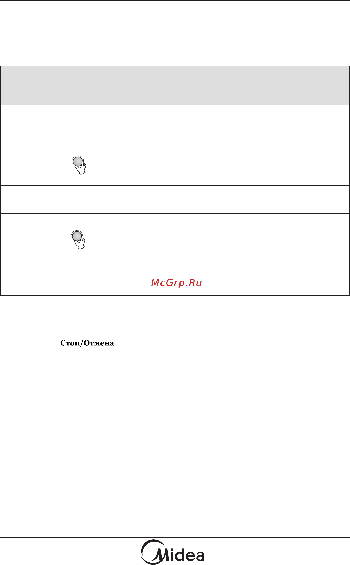 Midea AG925BVW [10/23] Инструкция по эксплуатации