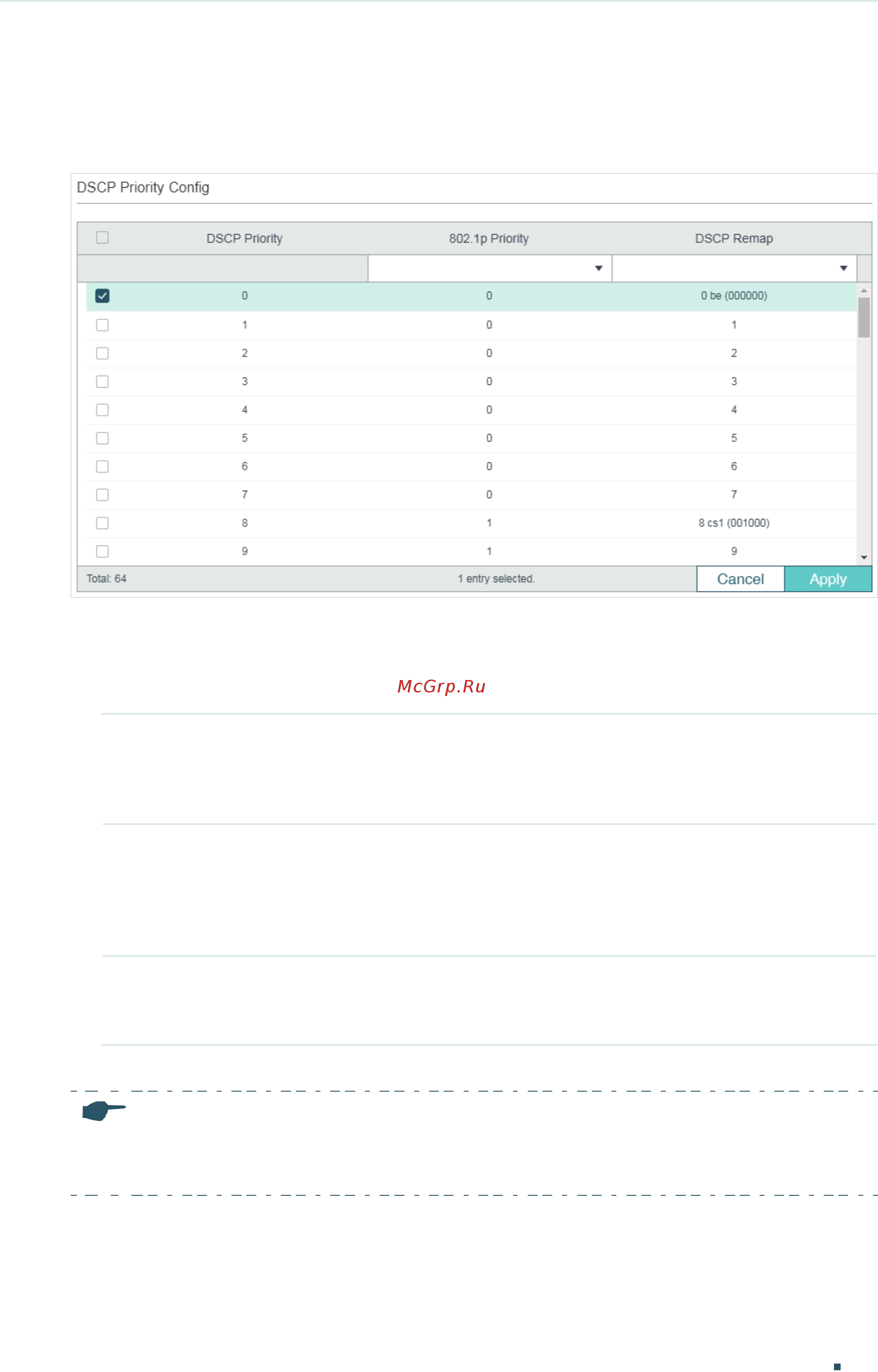Tp-Link T1700X-16TS V3 [509/916] In the dscp priority config section ...