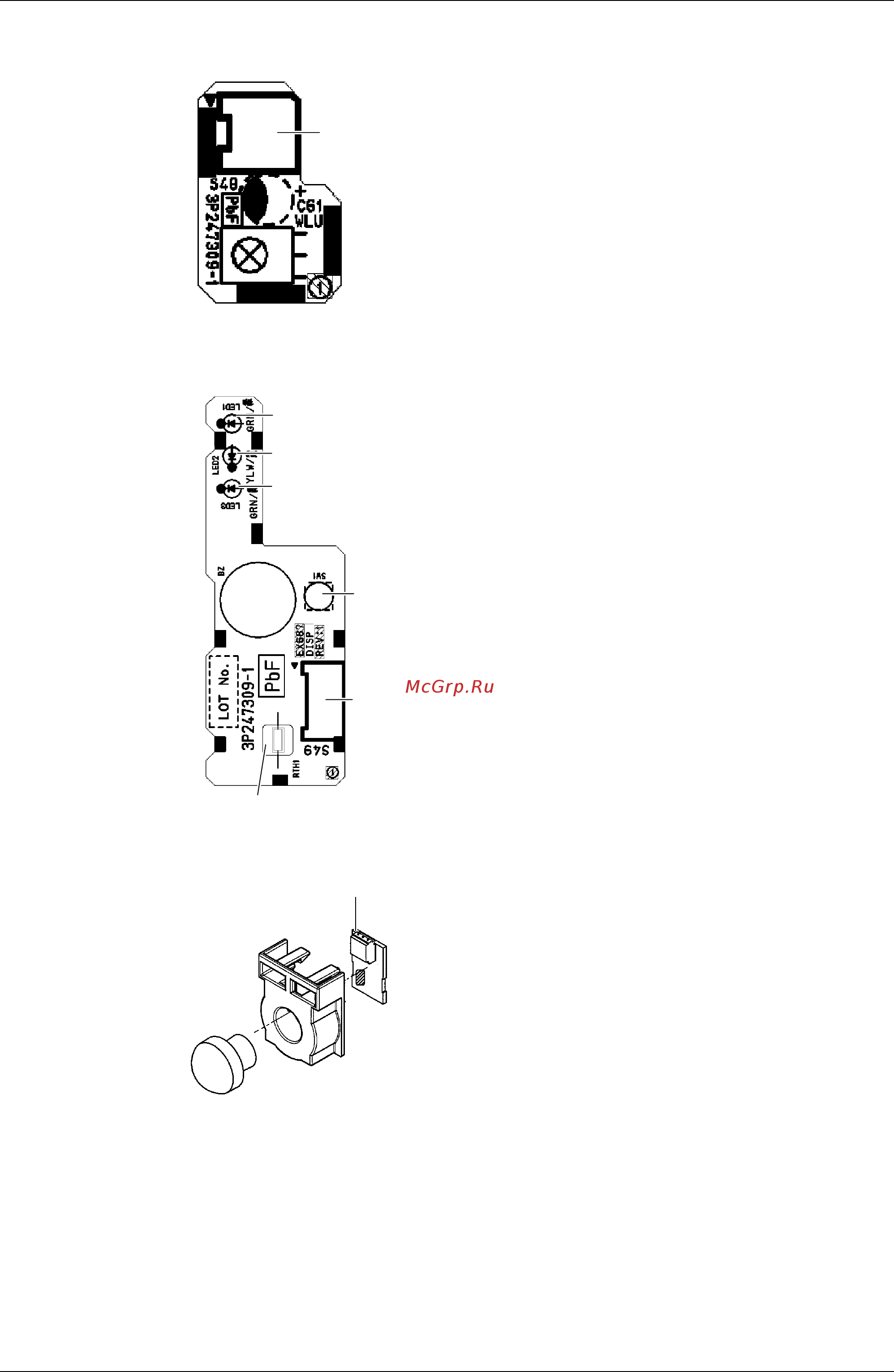 Daikin 4MKS58E3V1B [63/462] Pcb 2 signal receiver pcb