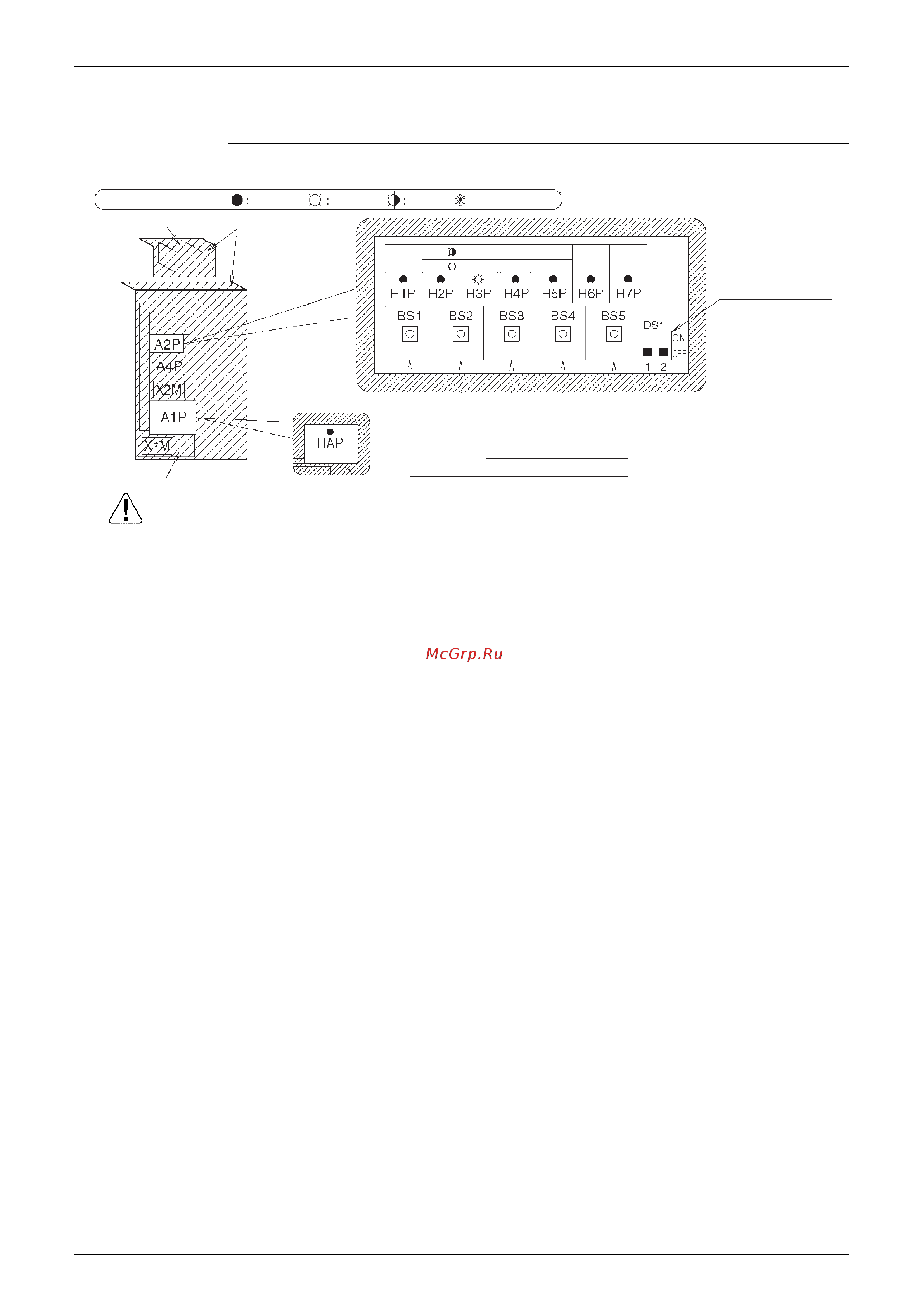 daikin-fhq60bvv1b-164-456-outdoor-unit-pcb-layout