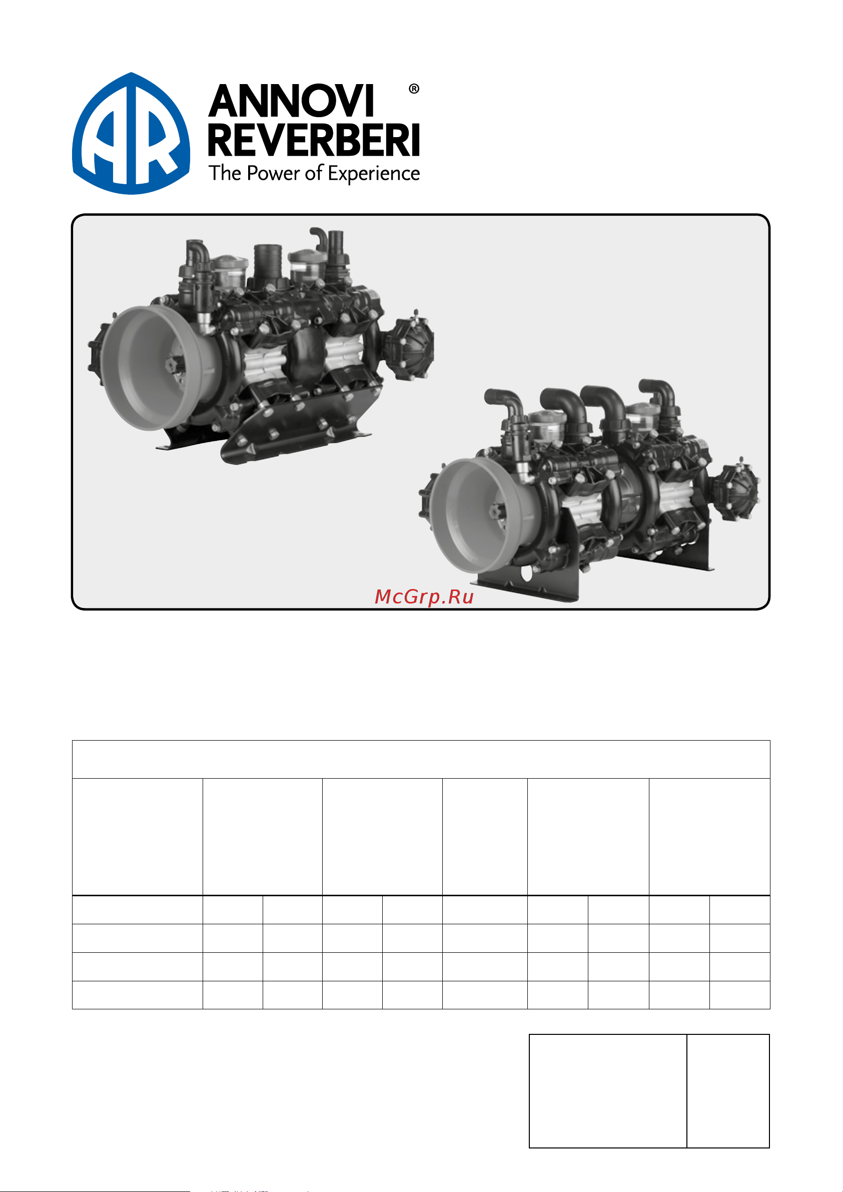 Annovi Reverberi AR 320 BP TWIN C/F (BlueFlex, 20 бар, 321.2 л/мин, ВОМ ...