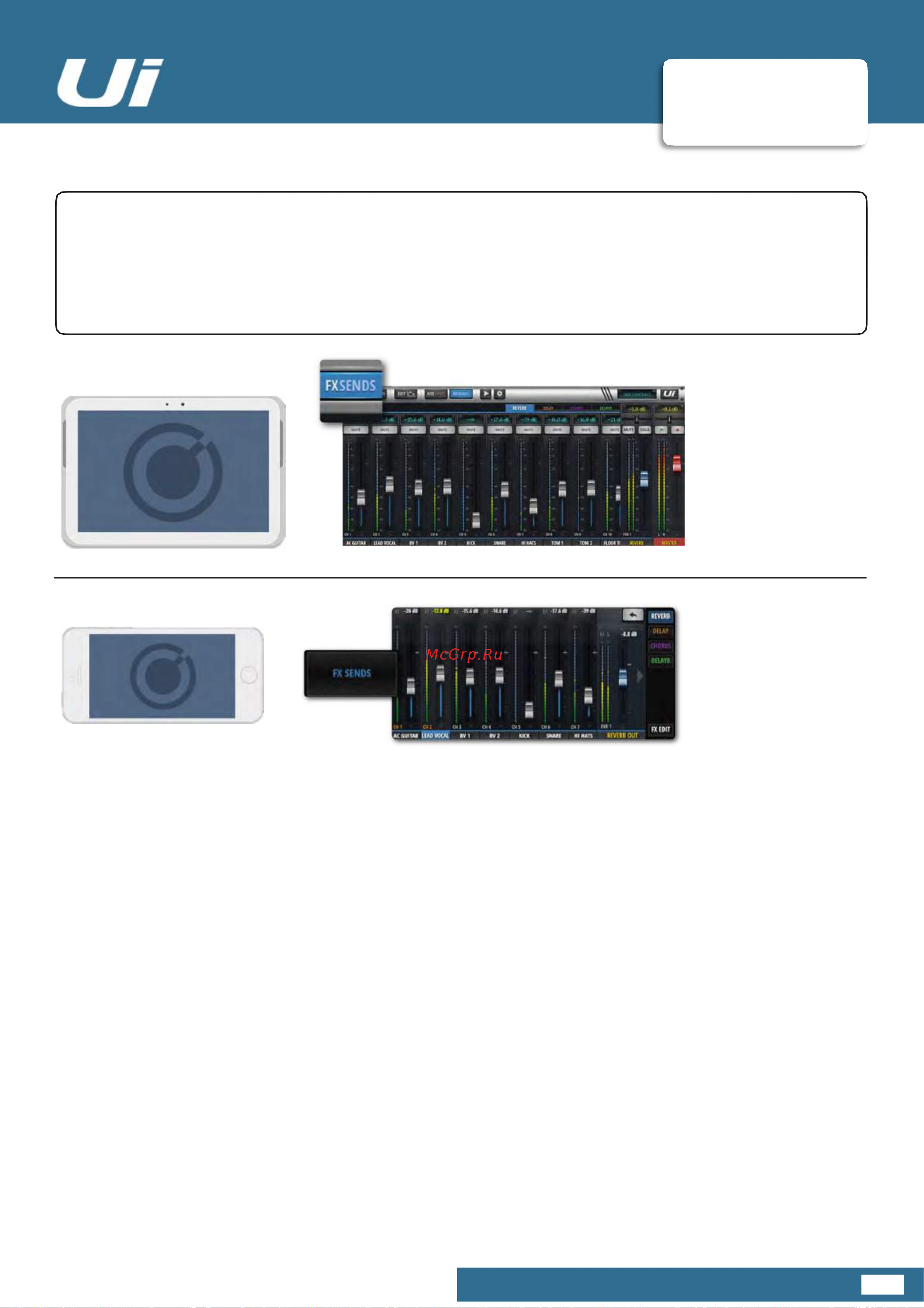 Soundcraft Ui-12 [45/86] Руководство пользователя ui12