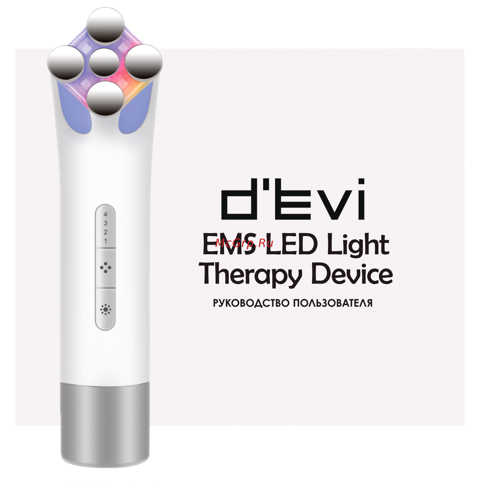 D'Evi EMS LED Light Therapy Device Руководство по эксплуатации онлайн